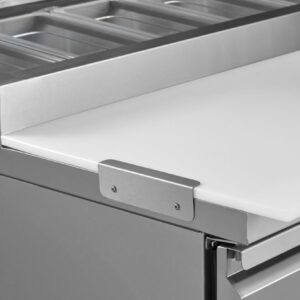 Kratos Refrigeration 69K-763 Commercial 71" W Pizza Prep Table, 9 Pan Capacity