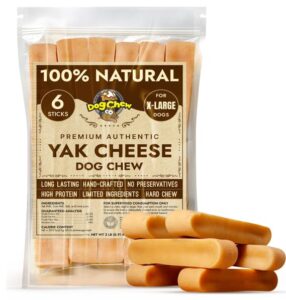 tibetan dog chew 2 lb yak cheese sticks natural handmade treats for extra large dogs, longlasting and easy to digest with no additives, rawhide, grains, or gluten, perfect for aggressive chewers, bulk