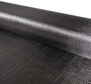 co-parts black carbon fiber cloth fabric 200g 19.5"wide 3k weave 78.5" long