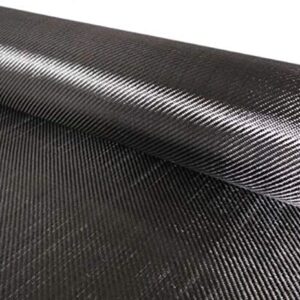 Co-parts Black Carbon Fiber Cloth Fabric 200g 19.5"wide 3K Weave 78.5" long