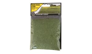 woodland scenics static grass 4mm-medium green -fs618