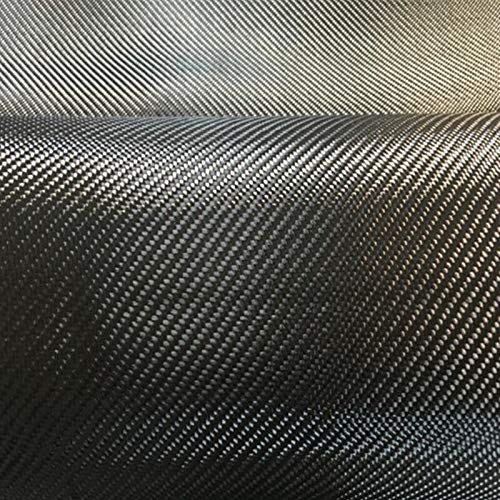 Co-parts Black Carbon Fiber Cloth Fabric 200g 19.5"wide 3K Weave 78.5" long