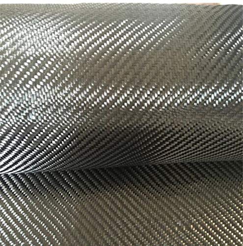 Co-parts Black Carbon Fiber Cloth Fabric 200g 19.5"wide 3K Weave 78.5" long