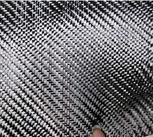 Co-parts Black Carbon Fiber Cloth Fabric 200g 19.5"wide 3K Weave 78.5" long