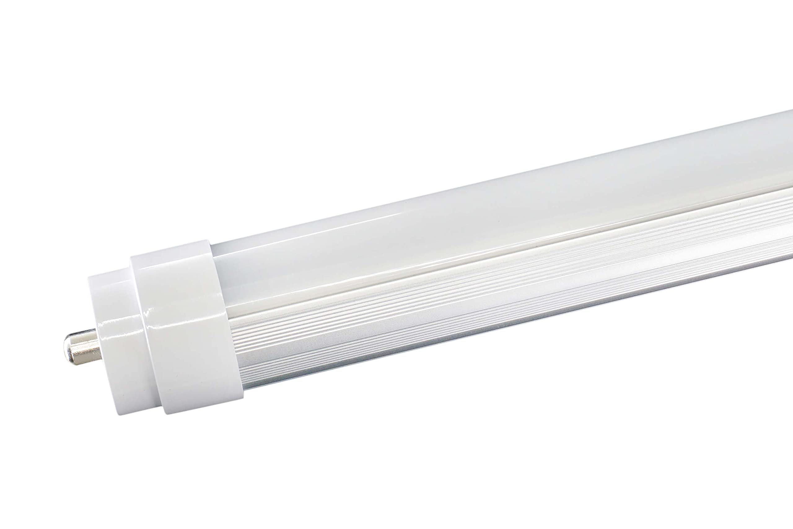 NYLL - (Pack of 2 6 FT/ 72” T12 Single Pin (FA8) Plug & Play LED Tube - Daylight (6000K) T12 LED Directly Relamp 55W Fluorescent Bulb F72T12/D (Without rewiring or Modification) - Ballast Required!