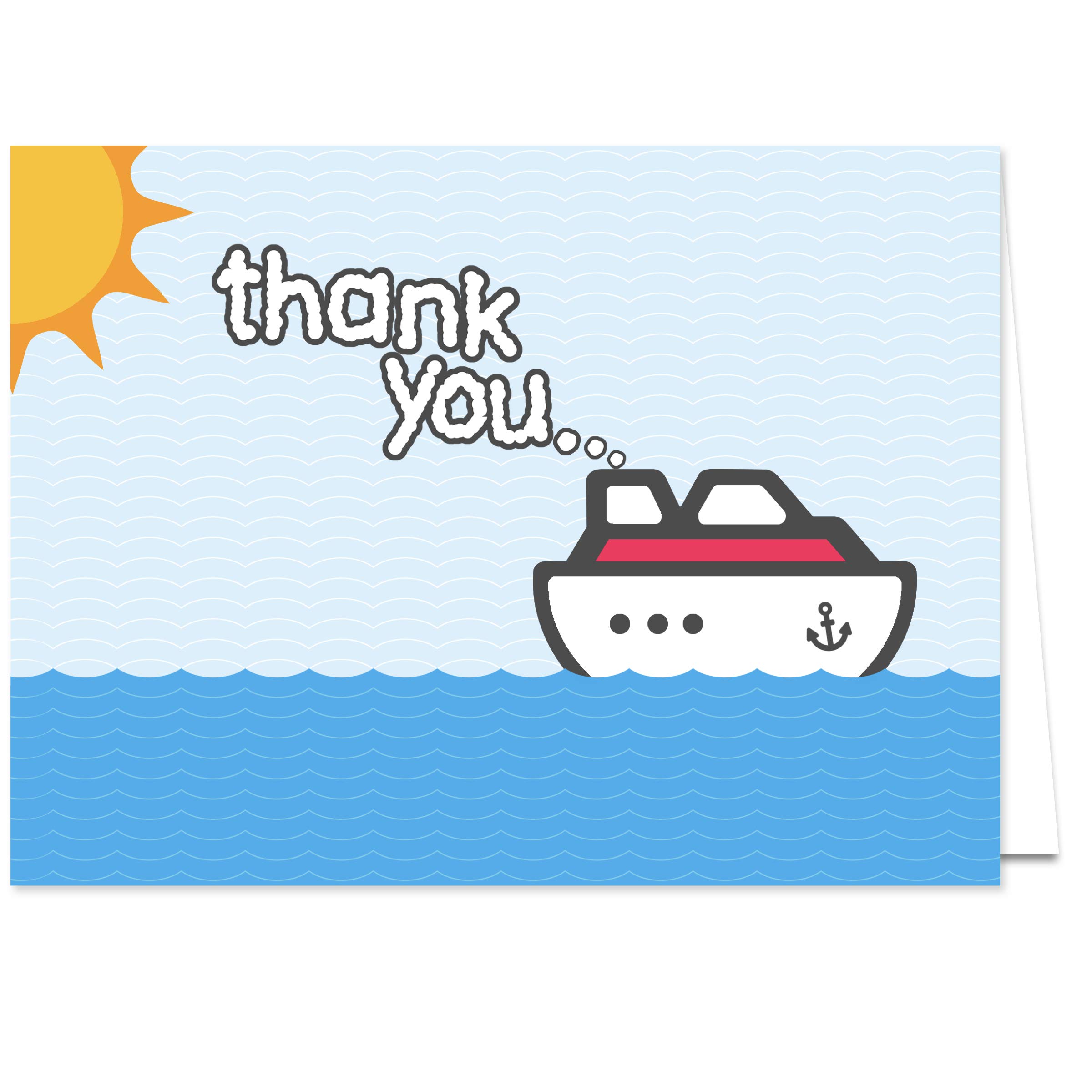 Cruise On Cruise Staff Thank You Cards from [6 Pack]