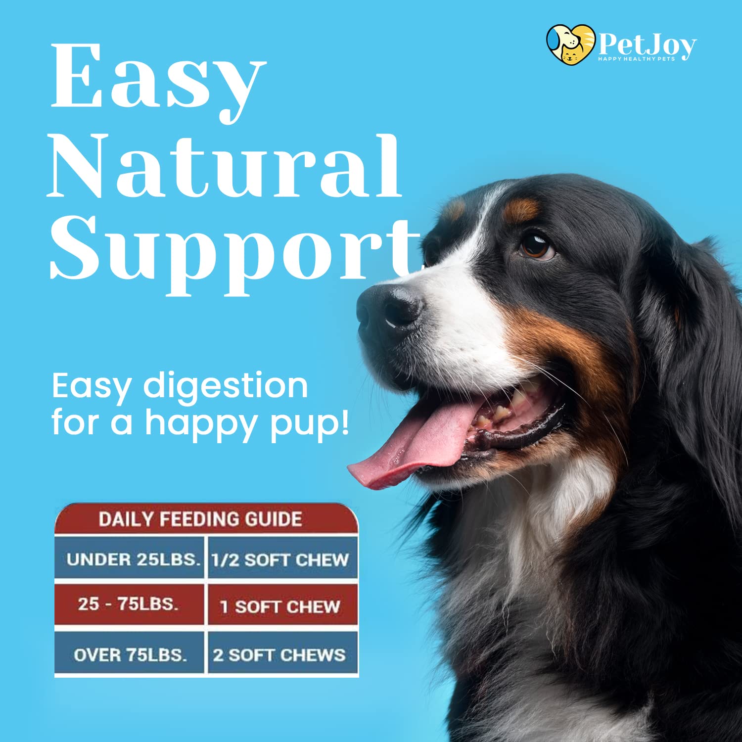 PetJoy Complete Heart Health | Omega Heart Soft Chew | Omega-3 Fatty Acids EPA, DHA, Vitamin E | Reduce Shedding & Itching | Dog Skin & Coat Supplement | Joints, Brain, Heart Health | 30 ct