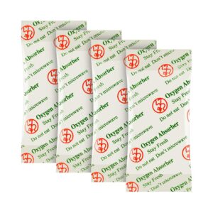 o2frepak 1500cc(30-pack) food grade oxygen absorbers packets for home made jerky and long term food storage