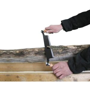 Timber Tuff 10" Straight Wood Blade Draw Shave Knife with 10" Curved Draw Knife