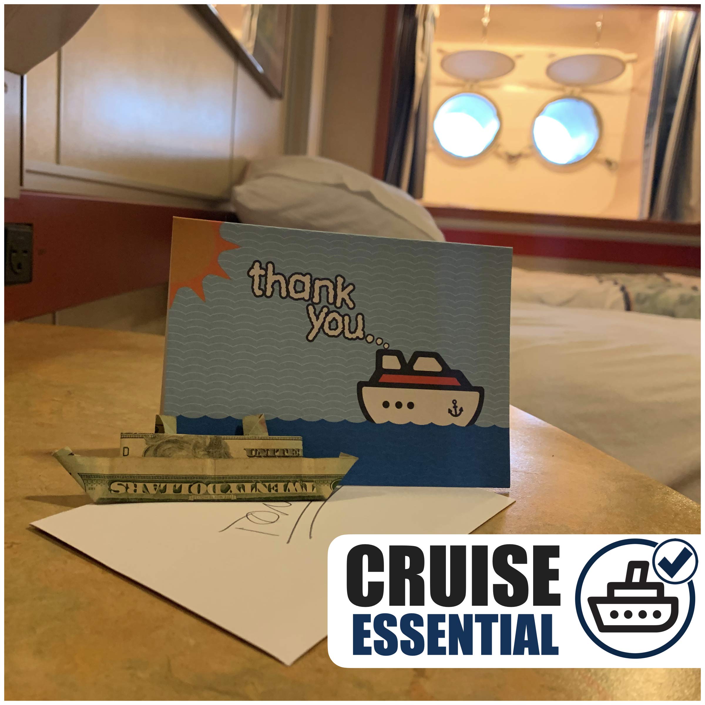 Cruise On Cruise Staff Thank You Cards from [6 Pack]