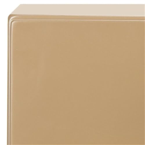 Safavieh Home Raquel Modern Taupe and Gold and Brown 3-drawer Chest