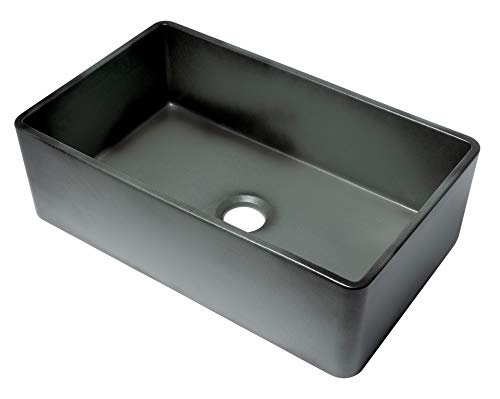 ALFI brand ABCO3320SB Kitchen Sink, Concrete