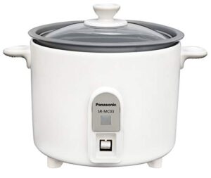 panasonic mini cooker (1.5go / 225g) sr-mc03-w (white)【japan domestic genuine products】 【ships from japan】