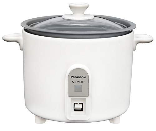 Panasonic Mini Cooker (1.5Go / 225g) SR-MC03-W (WHITE)【Japan Domestic Genuine Products】 【Ships from Japan】