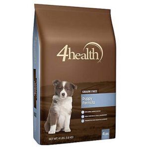 4health tractor supply company grain free puppy formula dog food, dry, 4 lb. bag