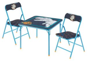 jurassic world 3 pc table and chair set