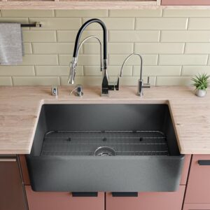 ALFI brand ABCO3320SB Kitchen Sink, Concrete