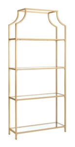 safavieh home collection slater 4 tier etagere, gold