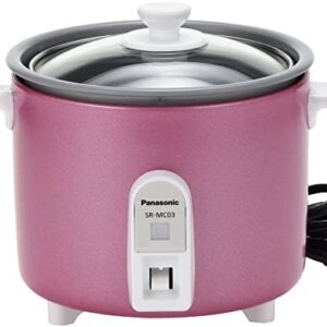 Panasonic Mini Cooker (1.5Go / 225g) SR-MC03-P (PINK)【Japan Domestic Genuine Products】 【Ships from Japan】