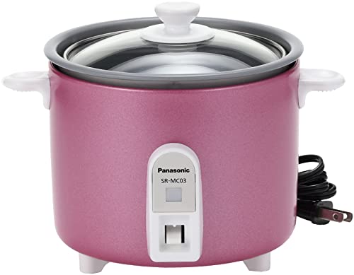 Panasonic Mini Cooker (1.5Go / 225g) SR-MC03-P (PINK)【Japan Domestic Genuine Products】 【Ships from Japan】