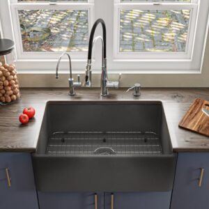 ALFI brand ABCO3020SB Kitchen Sink, Concrete