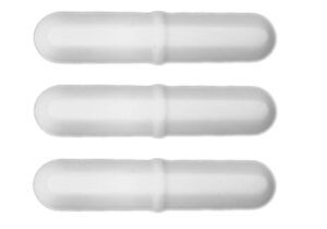 3 pack, ptfe octagon with pivot ring magnetic stir bar set - 50mm / 1.96 inch