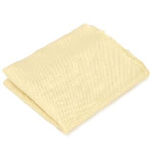 milly-us 37 durable 200gsm woven kevlar fabric aramid fiber cloth plain color yellow twill linear density 1100 d diy crafts 100x30cm