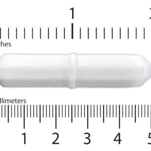 3 Pack, PTFE Octagon with Pivot Ring Magnetic Stir Bar Set - 50mm / 1.96 Inch