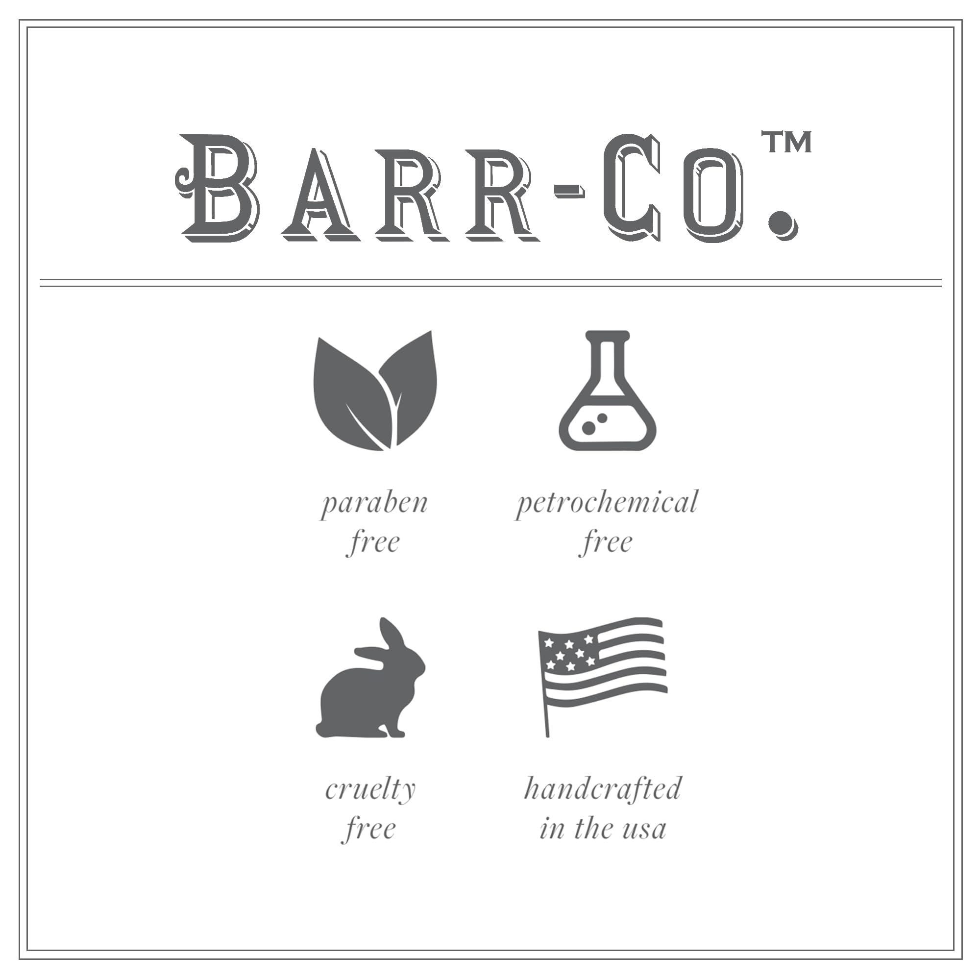 Barr-Co. Fir & Grapefruit Glass Tumbler Candle, Woody Citrus Scent, 120-Hour Long Burning Soy Wax Candle, Scented Candles for Home, Bathroom & Office, 20 oz