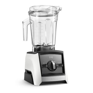 Vitamix A2500 Ascent Series Smart Blender, Professional-Grade, 64 oz. Low-Profile Container, White (Renewed)