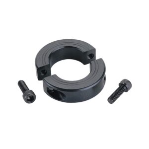 shaft collar,clamp,2pc,1-3/8 in,steel