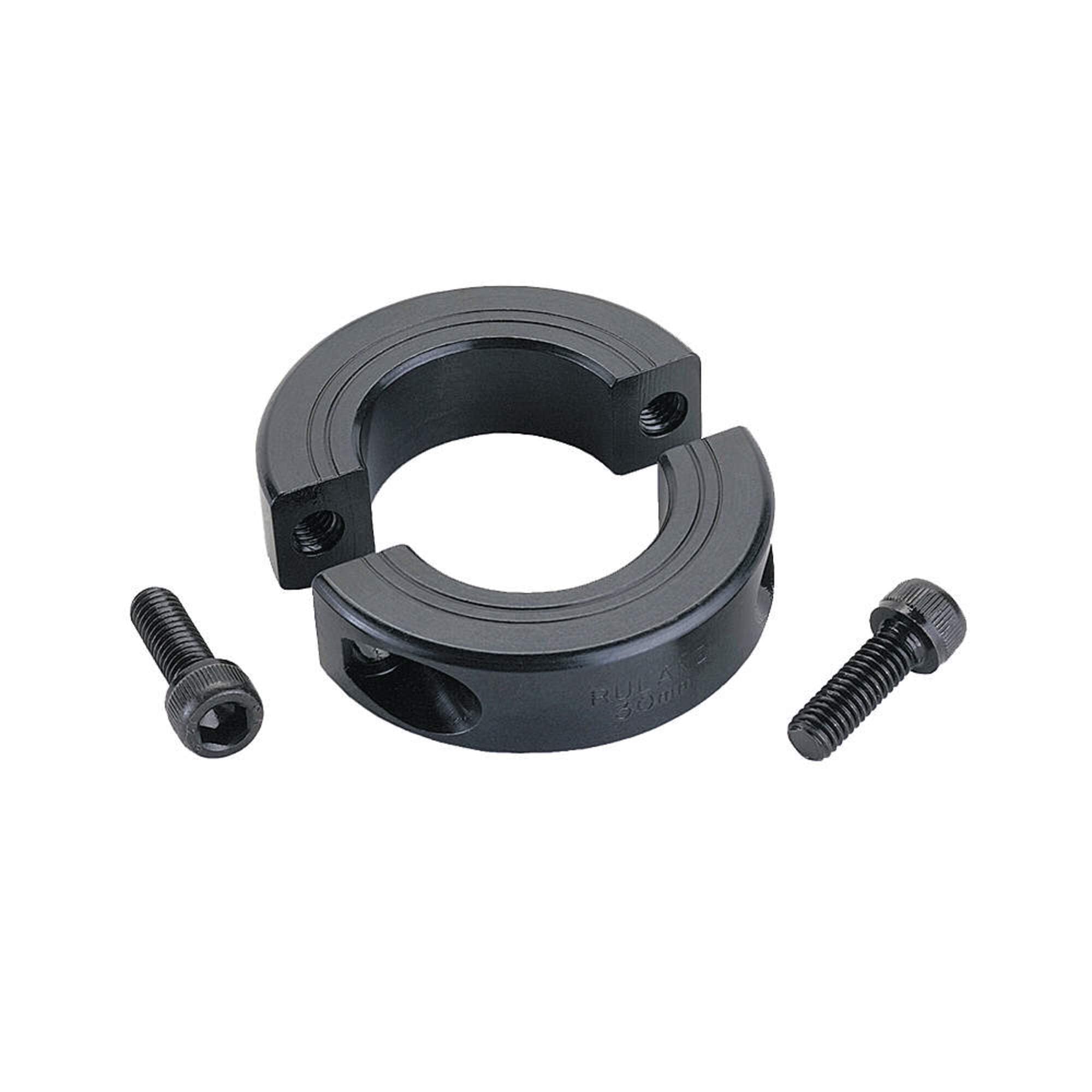 Shaft Collar,Clamp,2Pc,1-3/8 in,Steel