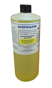 ph buffer calibration solution, ph 7.00 — 1 quart (950 ml) — nist traceable reference standards for all ph meters — color coded yellow