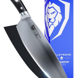 Dalstrong Giant Butcher Meat Cleaver Knife - 12.5"-Gladiator Series-The Devastator - Massive 4mm Thick-HC German Steel Kitchen Knife-Giftable Breaking Knife-w/Sheath