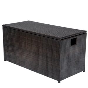 tk classics belle outdoor wicker patio storage chest