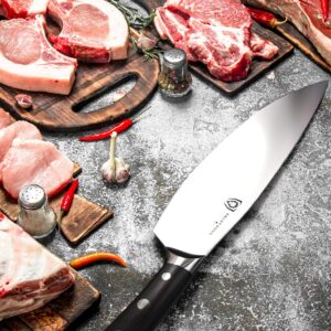 Dalstrong Giant Butcher Meat Cleaver Knife - 12.5"-Gladiator Series-The Devastator - Massive 4mm Thick-HC German Steel Kitchen Knife-Giftable Breaking Knife-w/Sheath