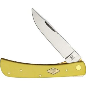 rough ryder work knife yellow carbon rr1743