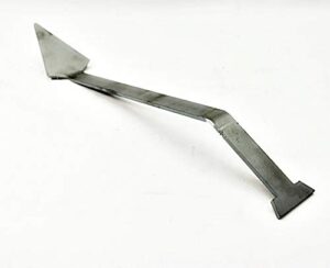 harman & heatilator arrow scraper cleaning tool, suitable for harman models & heatilator models, high-grade steel, harman oem part 2-00-773850-10