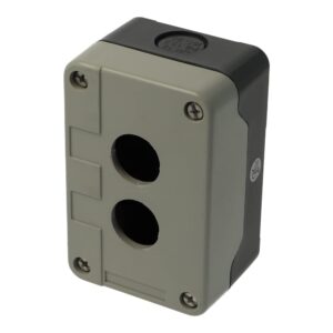 pb051cbp | pb051c | crompton controls 2 hole pastic station - blister pack