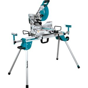 makita ls1219lx 12" dual-bevel sliding compound miter saw with laser and stand