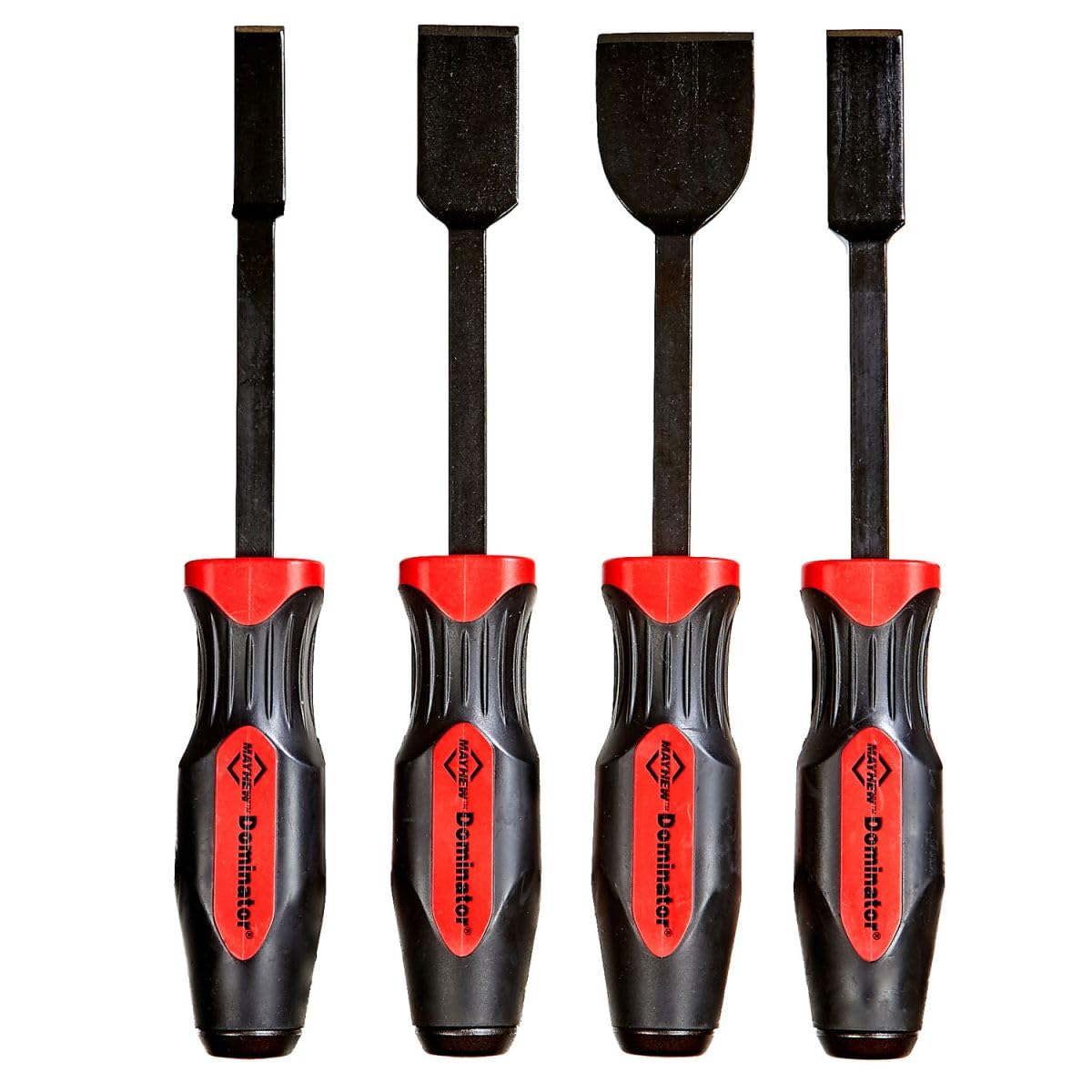 Mayhew 14082 Dominator Straight Scrapers, 4Piece Set