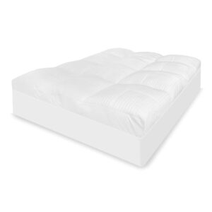 SensorPedic Tencel Mattress Topper, Twin, White