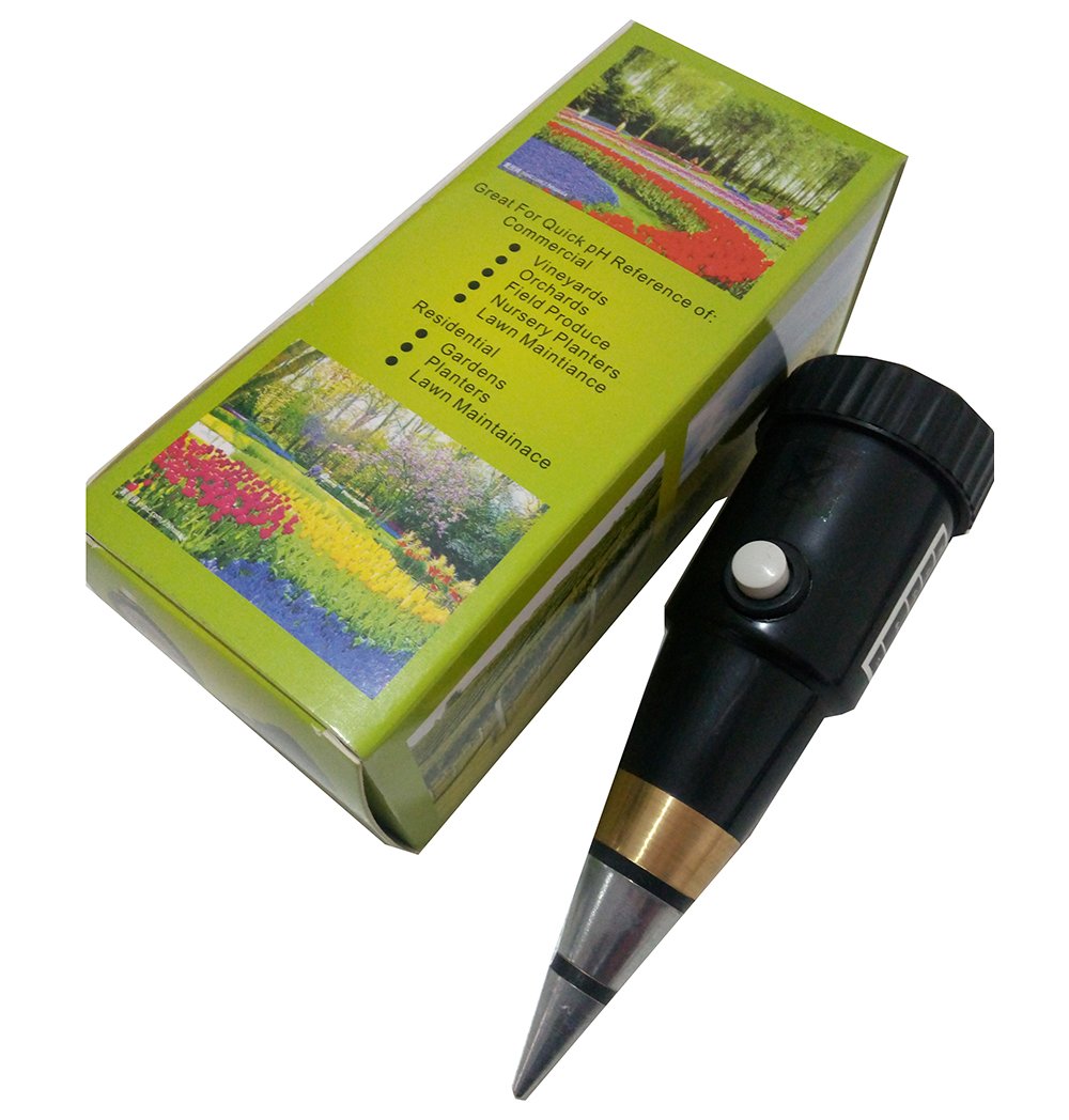 CNYST 2 in 1 Soil Moisture and PH Tester Meter Multifunctional Needle Type Soil Moisture PH Analyzer Gauge with PH Range 3 to 8 PH Moisture 1 to 8