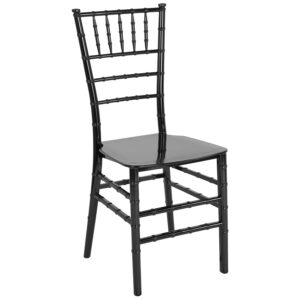 Flash Furniture 2 Pk. HERCULES Series Mahogany Resin Stacking Chiavari Chair