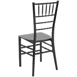 Flash Furniture 2 Pk. HERCULES Series Mahogany Resin Stacking Chiavari Chair