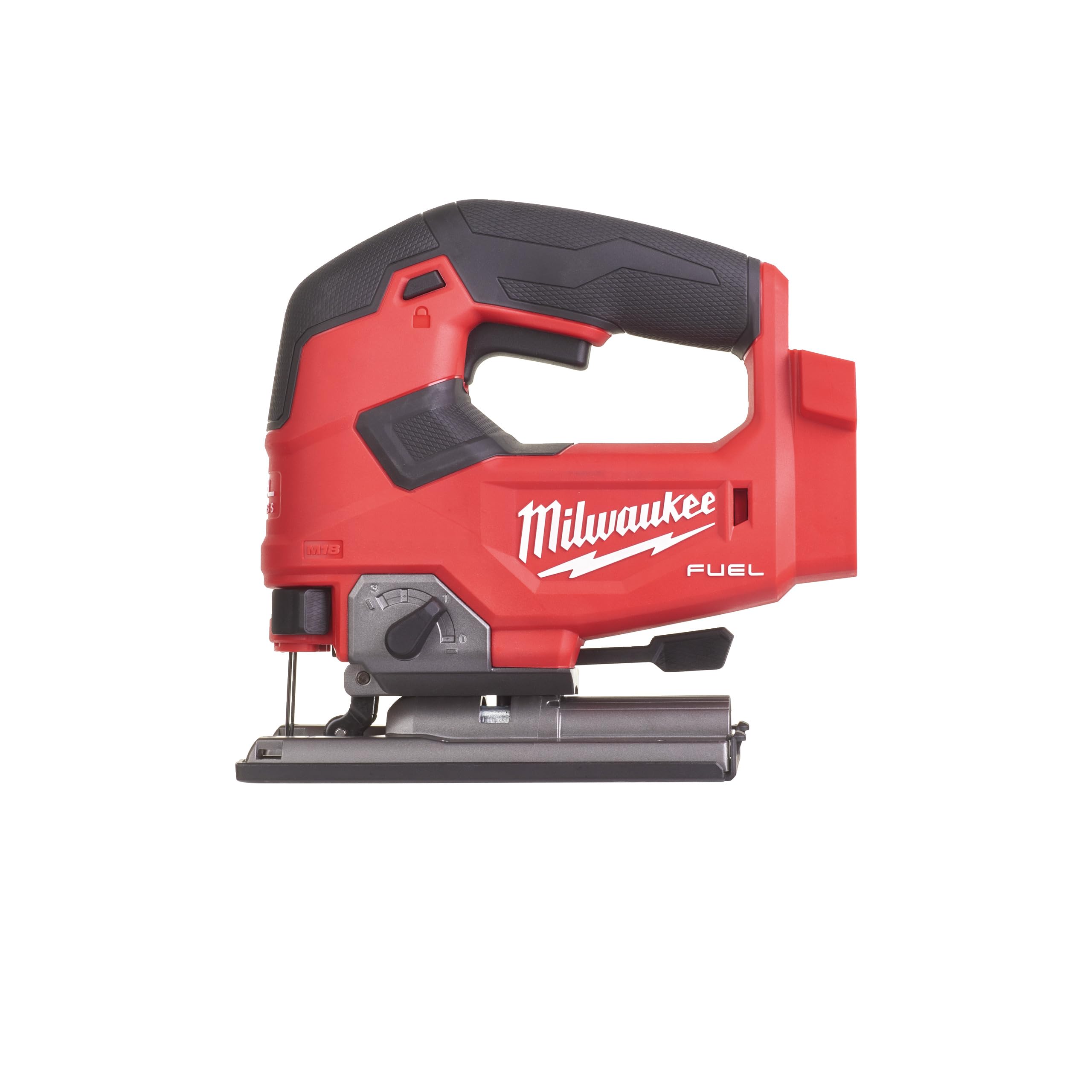 Milwaukee Fuel Top Handle Jigsaw 18V Bare Unit, Red, Large