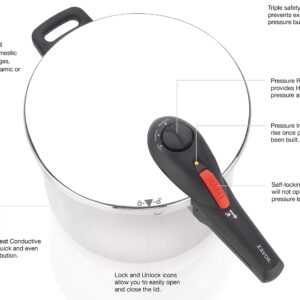 Zavor Elite Pressure Cooker (6.3 Quart)