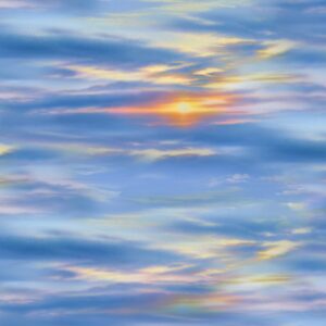 morning sunrise, blue clouds, landscape, elizabeths studios, 554e-blu, by the yard