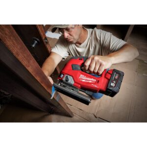 Milwaukee Fuel Top Handle Jigsaw 18V Bare Unit, Red, Large