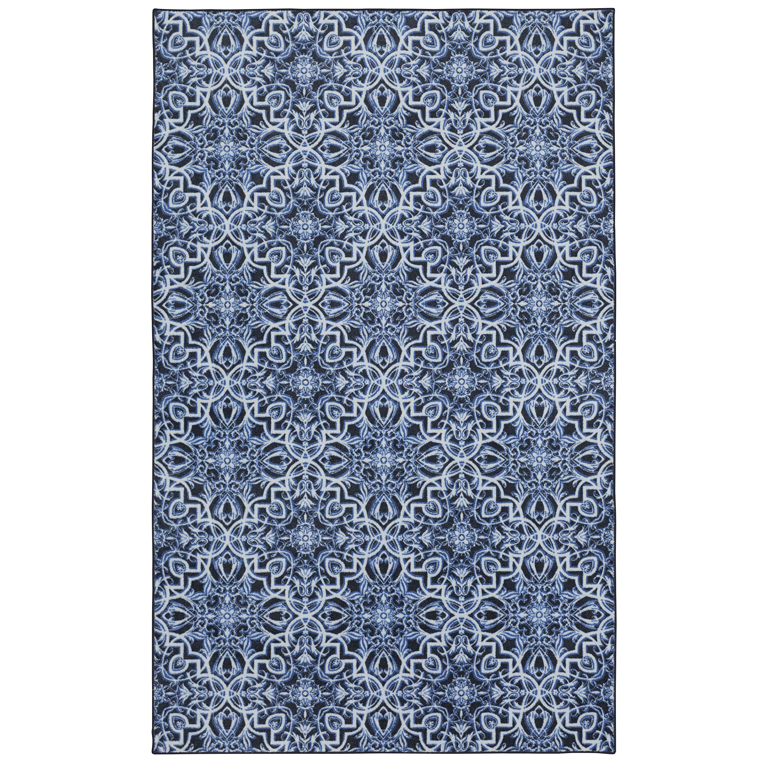 Mohawk Home Amstel Navy Area Rug, 5'x8',